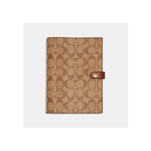Coach | Office | New Coach Notebook Journal Signature Canvas Snap ...